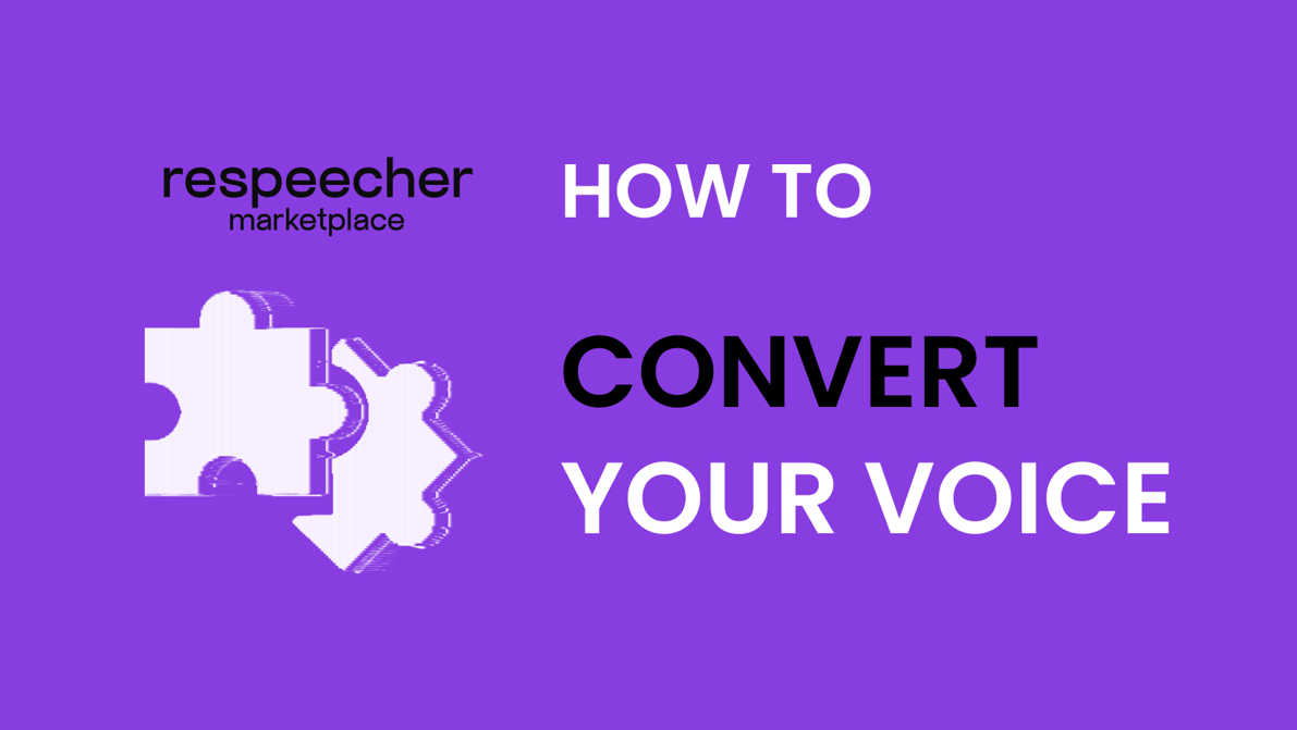 How to Convert Your Voice into Another Voice through Speech-to-Speech ...