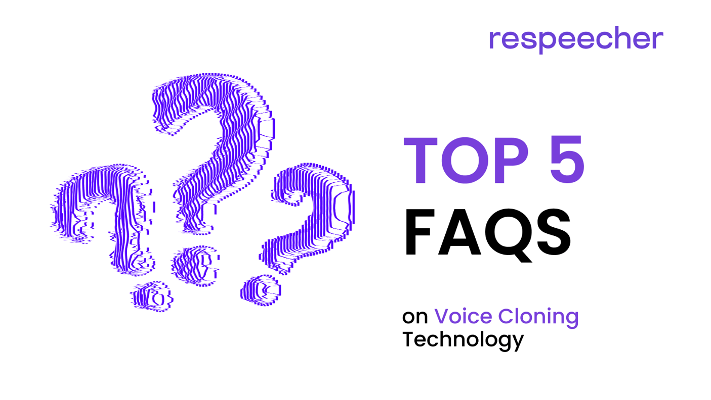 AI Voice Cloning | Respeecher Voice Clone Technology